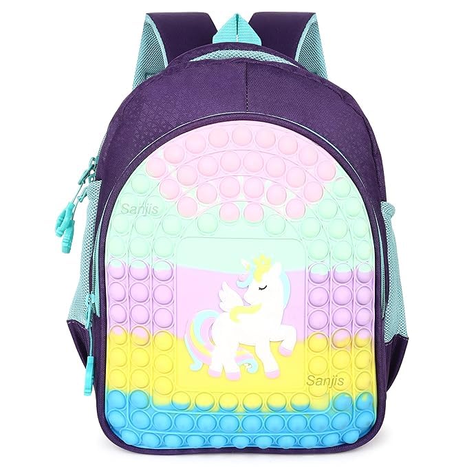 Buy SPORTSTHAL Unicorn PopIt 13 inch Backpack School Bag Picnic Bag for ...