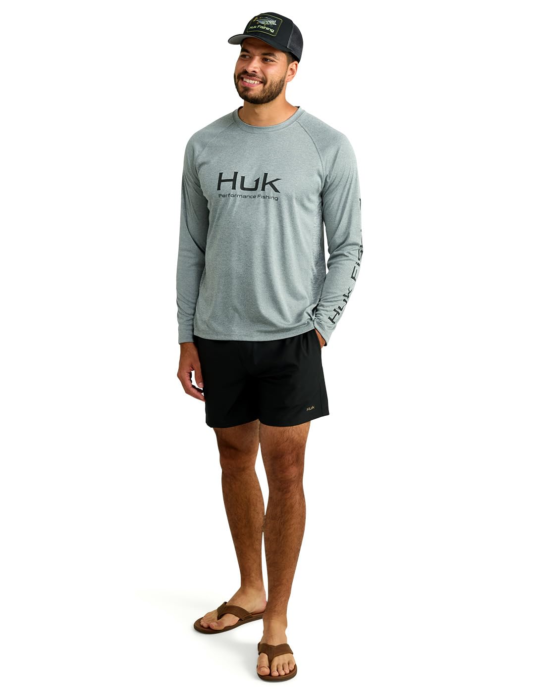 Snapklik.com : HUK Mens Pursuit Vented Long Sleeve Shirt