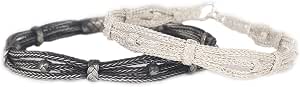 Amazon.com: silver matching bracelets for couples, matching bracelets ...