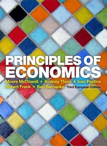 Principles of Economics: Amazon.co.uk: McDowell, Moore, Thom, Rodney ...