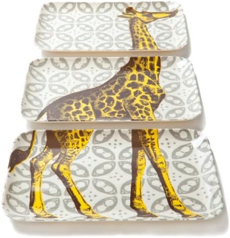 Amazon.com | Giraffe Tray Set: Platters: Platters
