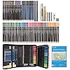Amazon.com: YBLANDEG Sketching and Drawing Colored Pencils Set 96 ...