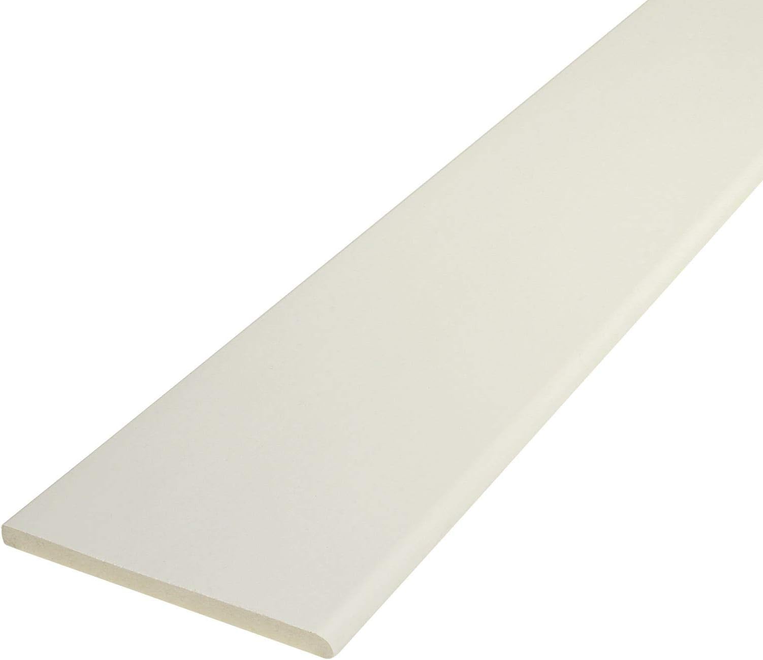 UPVC Plastic Trim 95mm x 2m - White Architrave Skirting Board/Window ...