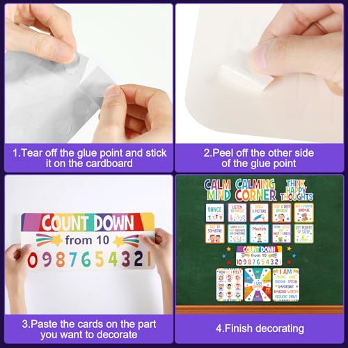 Calm Down Corner Bulletin Board Set for Classroom Decoration Feelings ...
