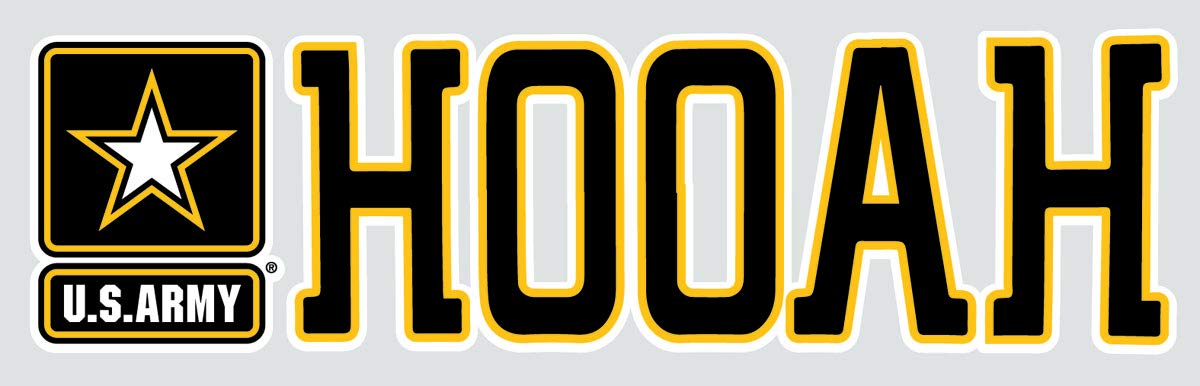 Amazon.com: U.S. Army Hooah Window Decal