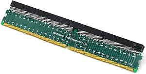 DDR5 U-DIMM 288Pin Adapter Riser Card DDR5 Memory Diagnostic Test Card ...