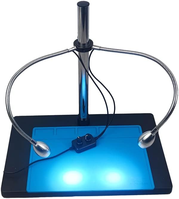 Amazon.com : Dual Gooseneck LED Spot Lights for Microscope, USB ...