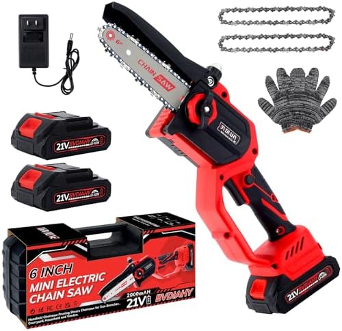 Amazon.com : Mini Chainsaw 6 Inch for DeWalt 20V battery, Electric ...