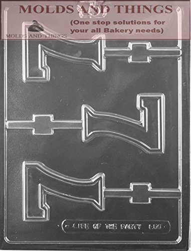 Number 7 Lolly numbers and letters Chocolate candy mold With Copywrited ...