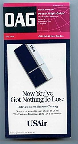 Amazon.com: OAG Pocket Flight Guide North American Edition July 1996 ...