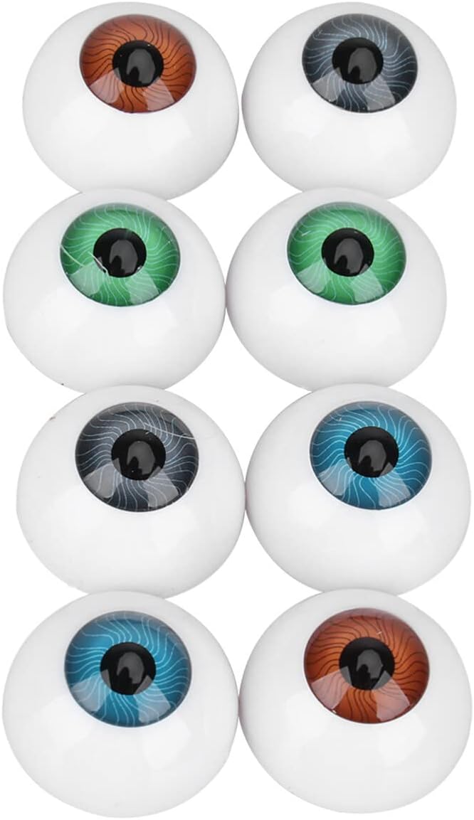 Amazon.com: CLISPEED 4 Pairs Halloween Hollow Eyeballs Horror Eyepieces ...
