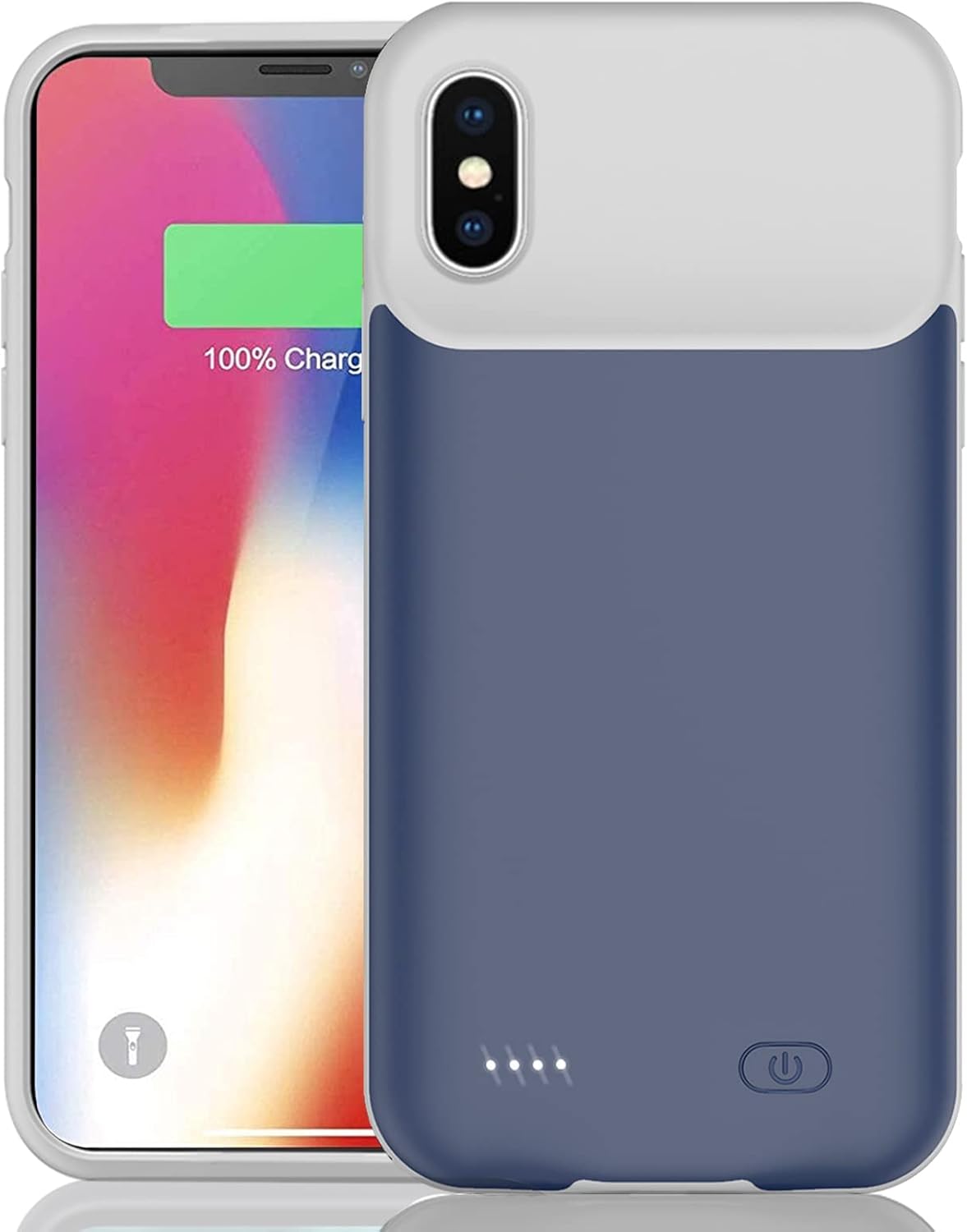Amazon.com: Battery Case for iPhone X/XS, Upgraded 7000mAh Ultra-Slim ...