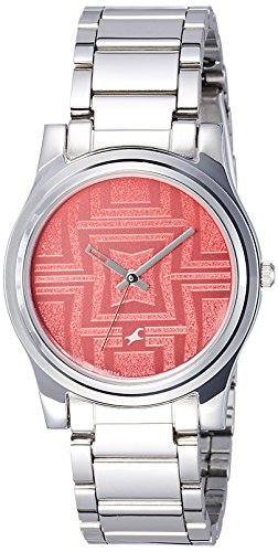 Fastrack Analog Pink Dial Women's Watch-NL6046SM02 : Amazon.in: Fashion
