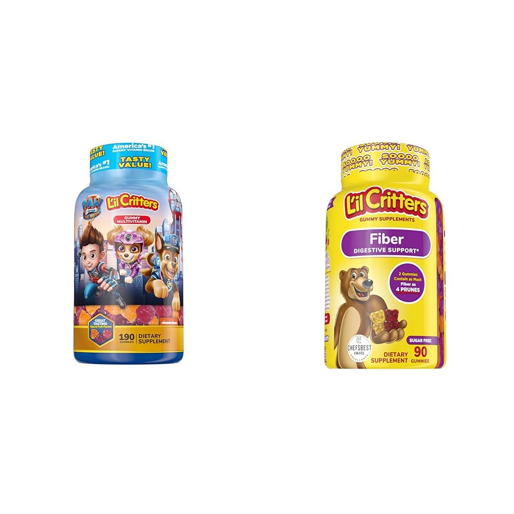 Amazon.com: L'il Critters Paw Patrol Gummy Vites Multivitamin for Kids ...