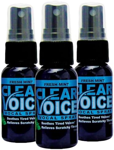 Amazon.com: LIQUIDHEALTH Clear Voice Oral Throat Spray Singing Ease ...