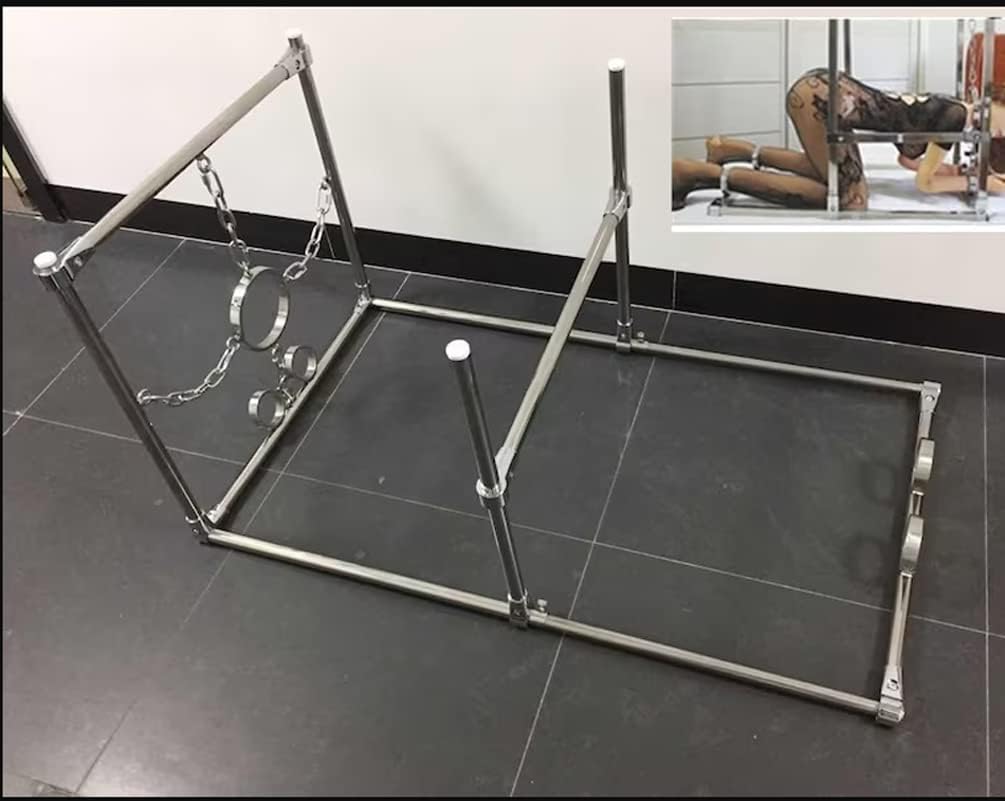 Amazon.com: BDSM Bondage Slave Cage Lockable Restraint Device Furniture ...