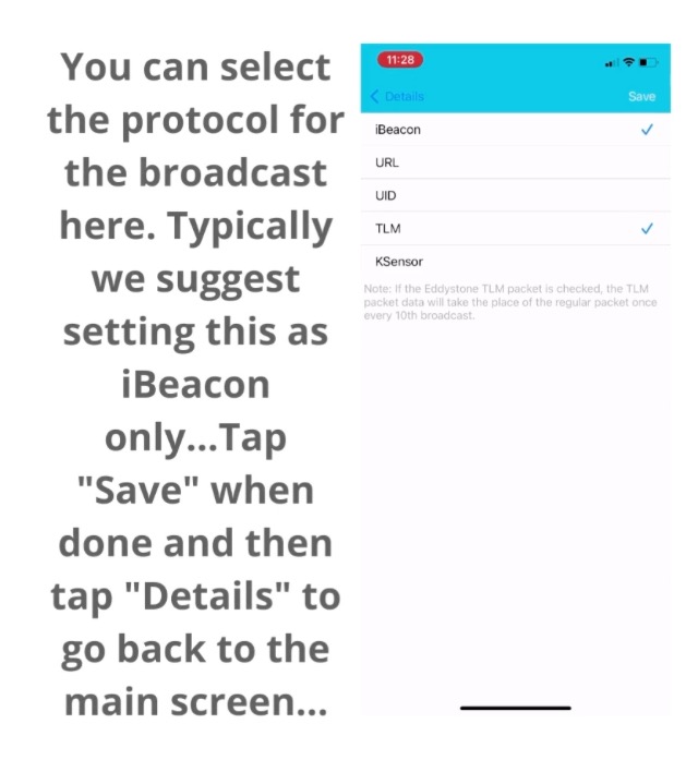 Watch Video showing how to configure beacon settings on Amazon Live