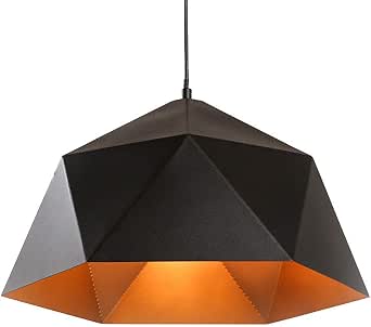 Hallway Decor Rhombus Geometry Suspension Pendant Light Antique ...