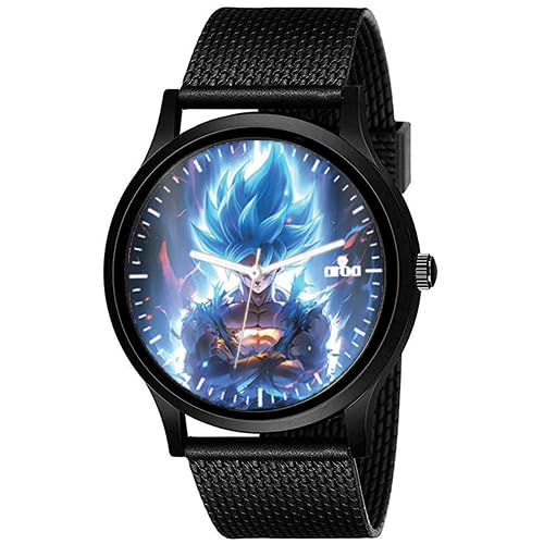 Buy AROA Watch New Watch for Goku Super Saiyan Blue — Model : 1140 ...