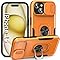 Amazon.com: ADDIT iPhone 15 Pro Max Case with Slide Camera Cover and Stand Ring, Support Magnet ...