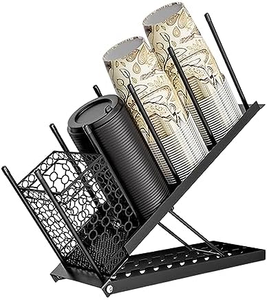 Amazon.com: SANWICH Metal Cup and Lid Holder, Adjustable Coffee Cup ...