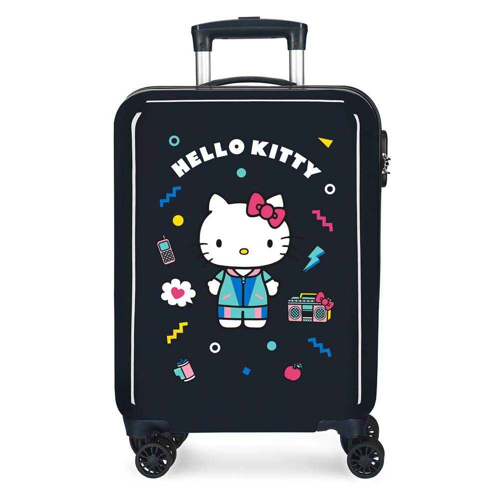 Amazon.com | Hello Kitty Girls' Cabin Trolley, Azul Oscuro, 38x55x20 cm ...