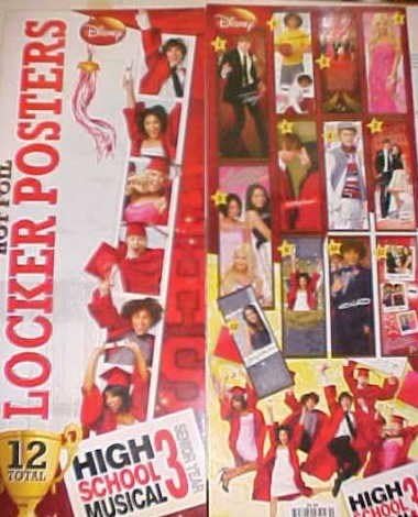 Amazon.com: High School Musical 3 Locker Posters : Home & Kitchen