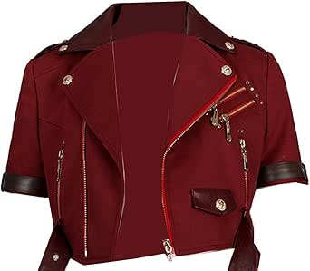Amazon.com: Liuyumin Womens Fantasy VII Aerith Gainsborough Cosplay ...