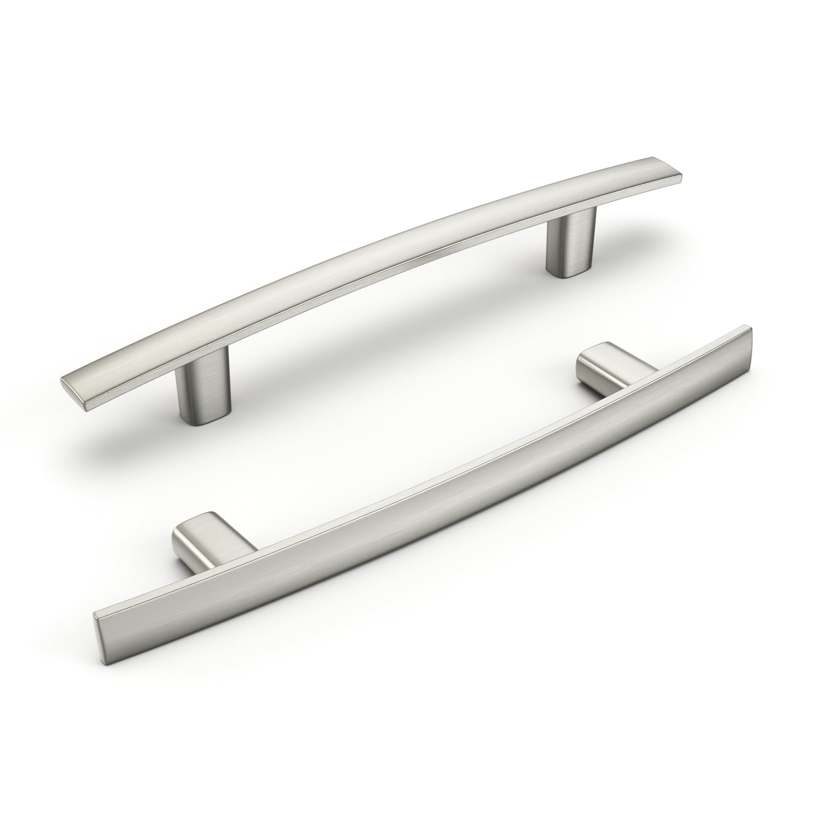 homdiy 10 Pack Brushed Nickel Cabinet Handles Kitchen Cabinet Pulls - 4 ...