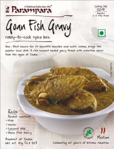 Amazon.com : Parampara Fish Curry Masala 80G(pack of 3) : Grocery ...