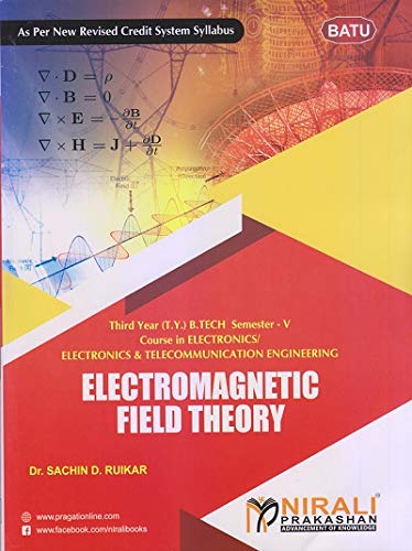 Amazon.in: Buy ELECTROMAGNETIC FIELD THEORY Book Online at Low Prices ...