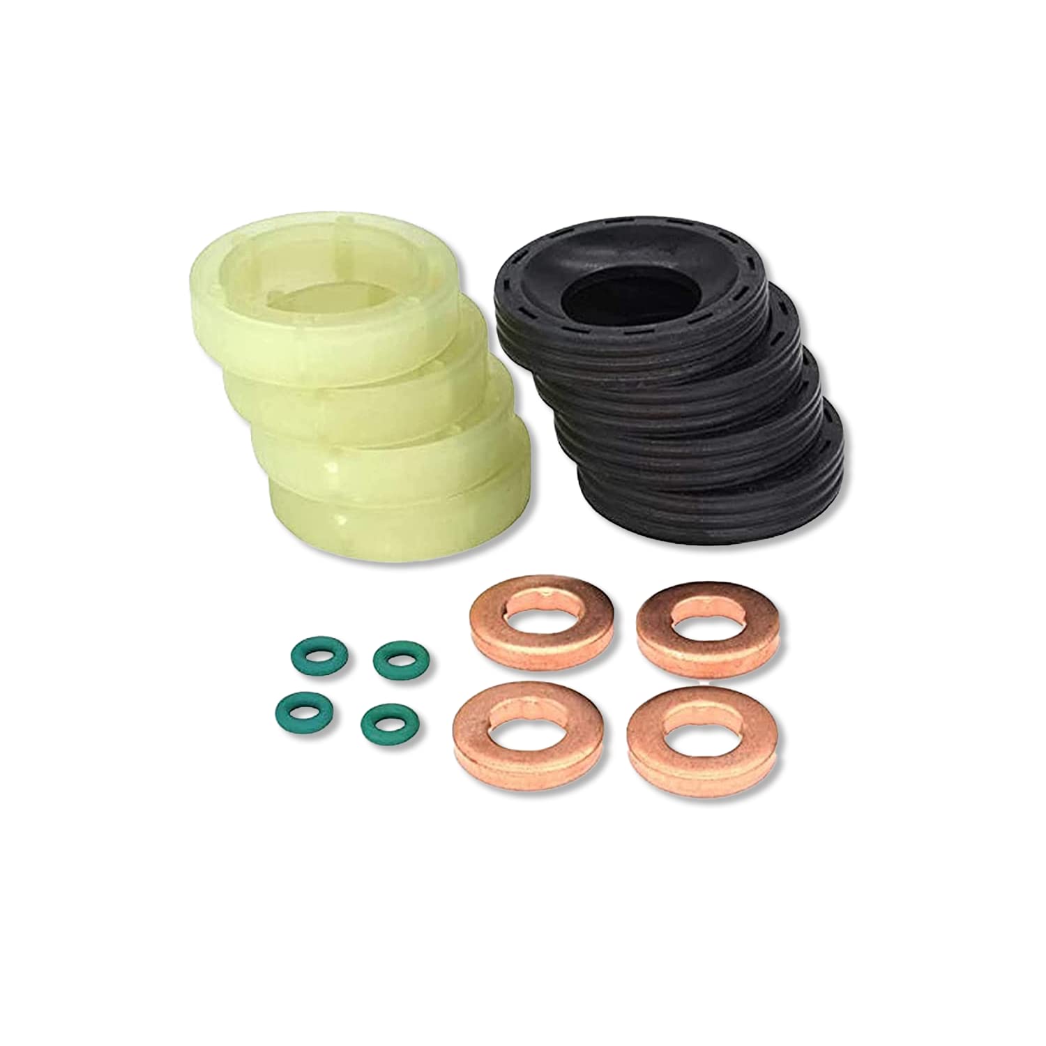 Kit de joint d’étanchéité d'injecteur 1.6 HDI TDCI compatible avec ...