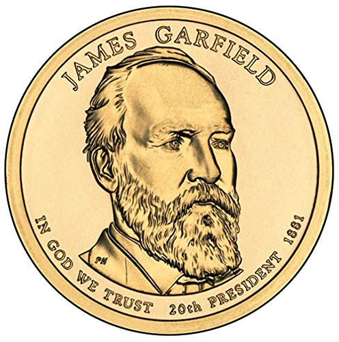 2011 S Proof James Garfield Presidential Dollar Choice Uncirculated US ...