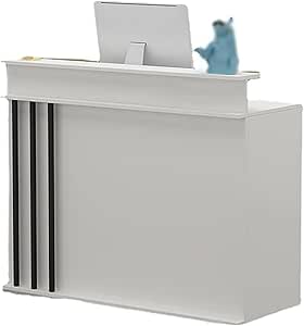 Amazon.com: oiakus Reception Desk Counter Cashier Counter, Computer ...