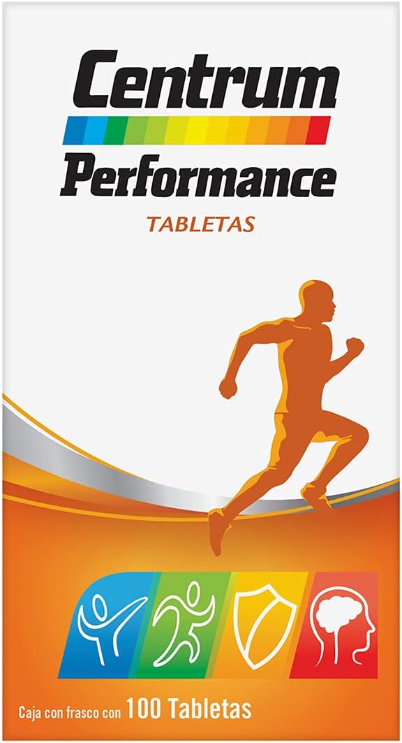 Centrum Multivitamínico Performance Frasco con 100 tabletas : Amazon ...