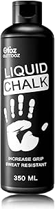 12 oz Pro Grade Liquid Chalk Mess-Free Gym Chalk for Weightlifting ...