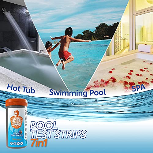 Snapklik.com : Pool And Hot Tub Test Strips - Medical-Grade Precision 3 ...