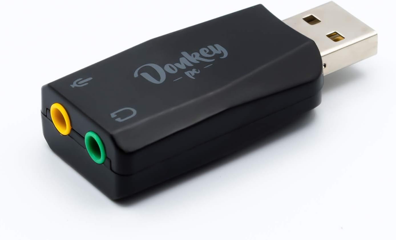 ADWITS Adaptateur Audio stéréo USB 3D Externe avec Prise Jack 3,5 mm ...