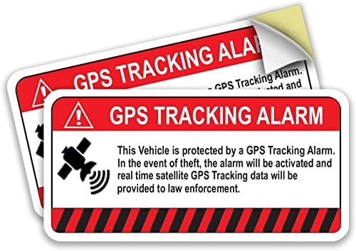 Amazon.com - (Pack of 2) Premium GPS Tracking Sticker for car, Bike ...