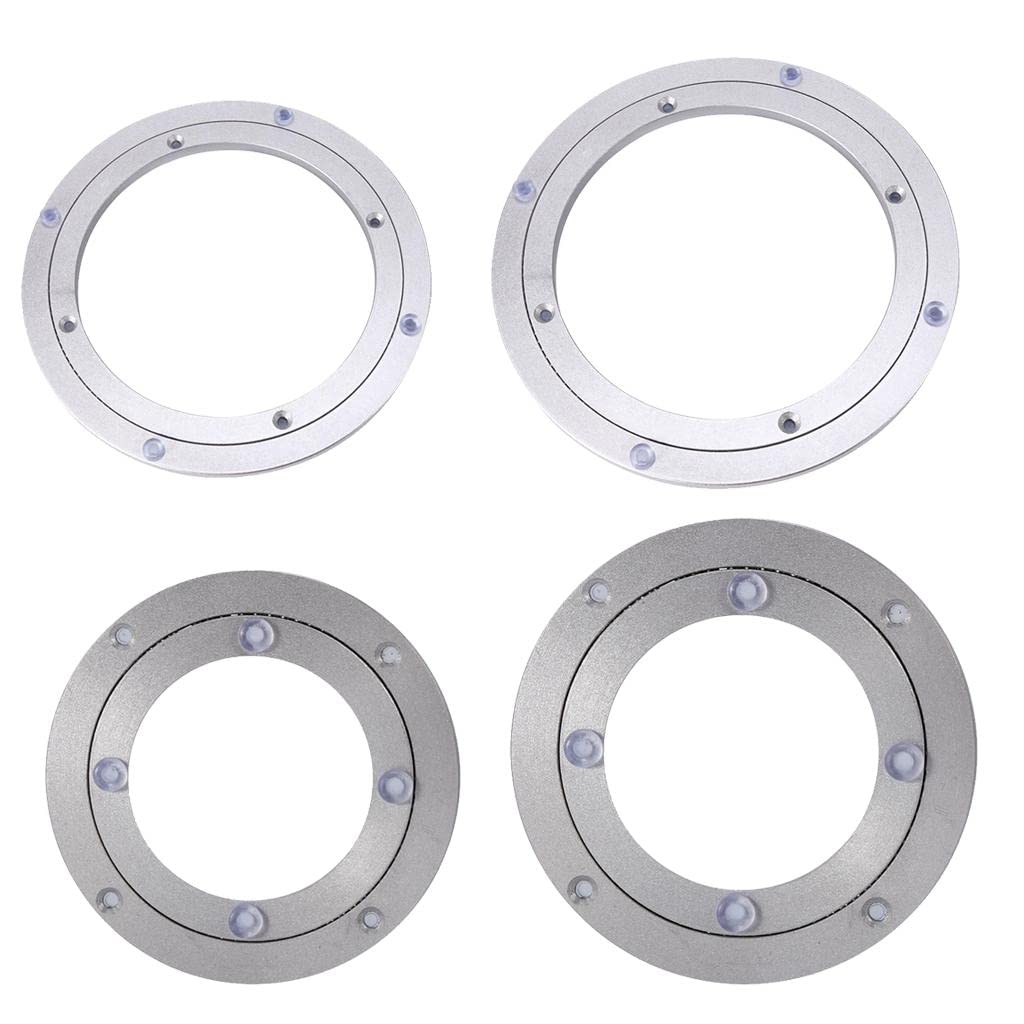 Round Rotating Turntable Bearing 5/16 Thick Heavy Duty Swivel Plate 4 ...