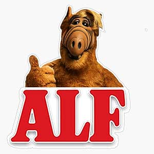 Amazon.com: MAGNET Alf - Alien Life Form Magnetic Vinyl Sticker 5 ...