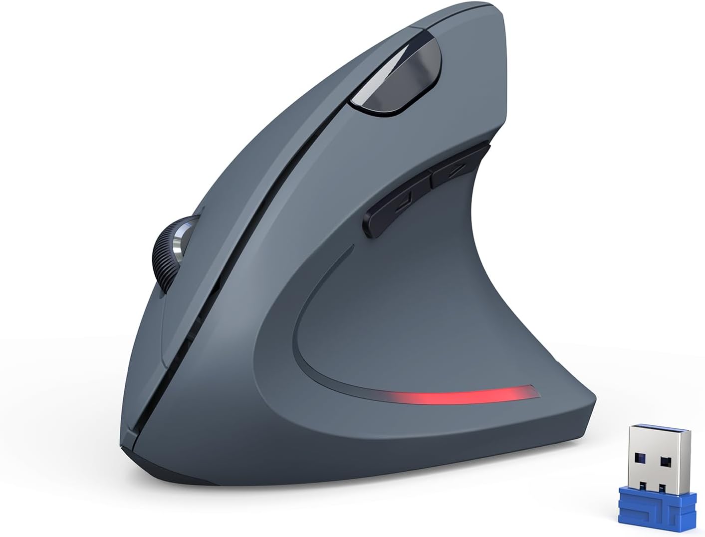 Amazon.com: TECKNET Ergonomic Mouse, 4800 DPI Silent Mouse 5 Adjustable ...