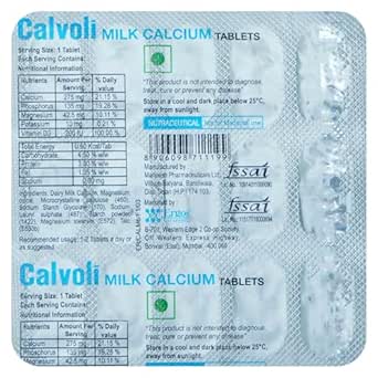 Calvoli - Strip of 15 Tablets : Amazon.in: Health & Personal Care