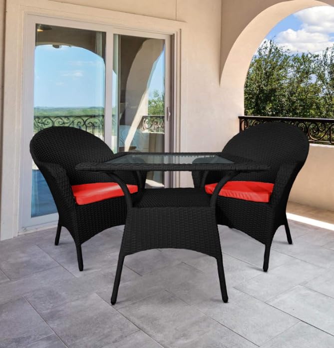 Aeron Outdoor Indoor Patio Furniture Sets Rattan Chair Patio Set Wicker ...