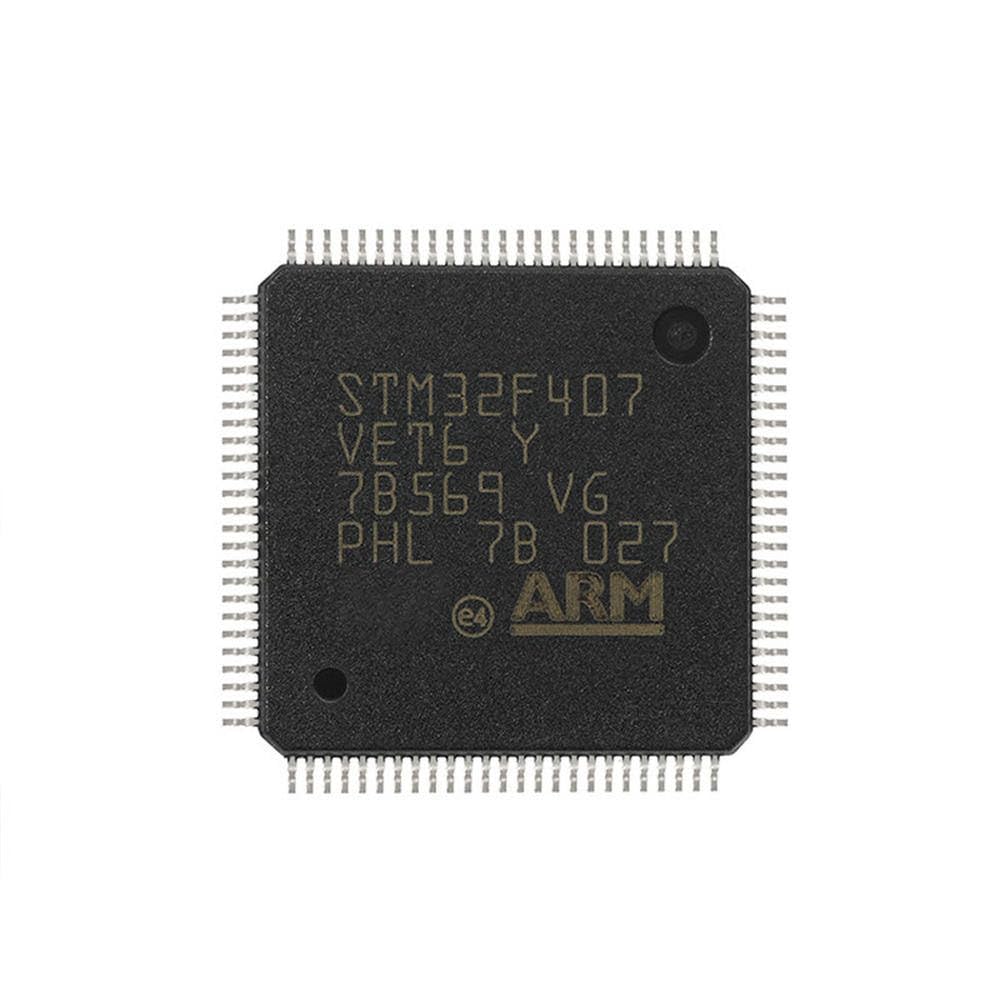 2 Pcs Stm32f407vet6 Stm32f407ve Lqfp 100 Ic Industrial And Scientific