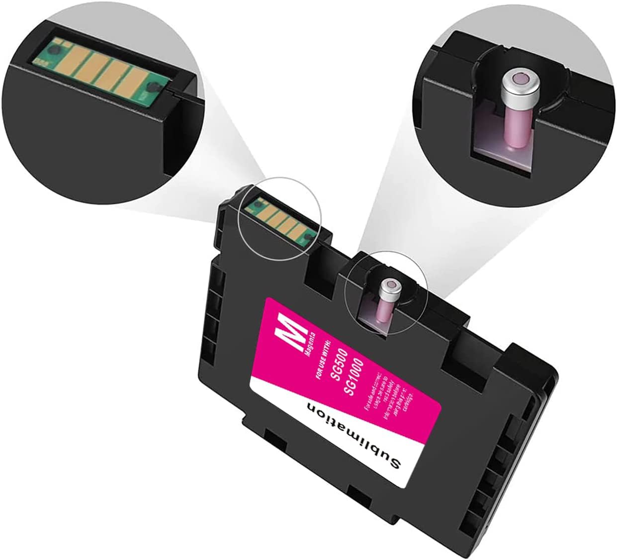 4-pack Sublimation Ink 35ml BK C M Y Sawgrass Sg500 Hippo Sublimation ...