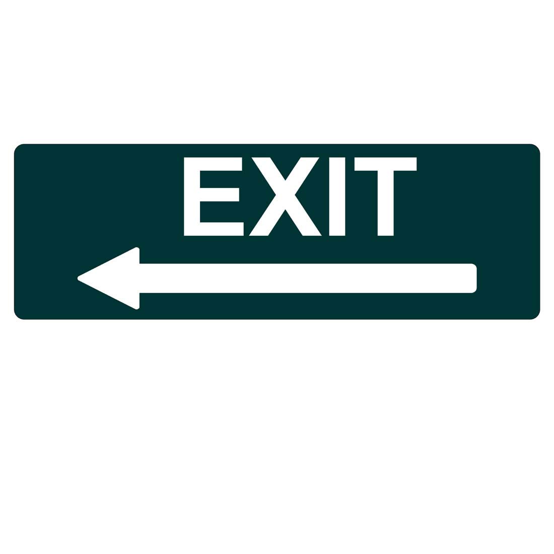 Buy JEEPL- LEFT DIRECTION EXIT SIGN BOARD|EXIT SIGN BOARD//GENERAL SIGN ...