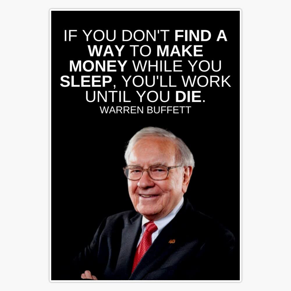 Amazon.com: If You Don't Find a Way to Make Money While You Sleep, You ...