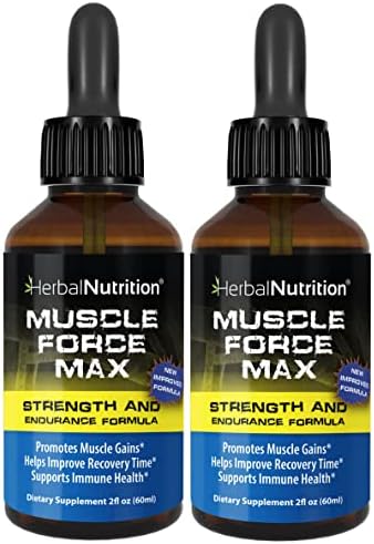 Amazon.com: Muscle Force Strength and Endurance Spray Formula, 2 Bottle ...