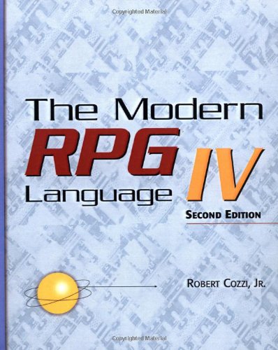 The Modern RPG IV Language, 2nd Edition: Robert Cozzi: 9781583470022 ...